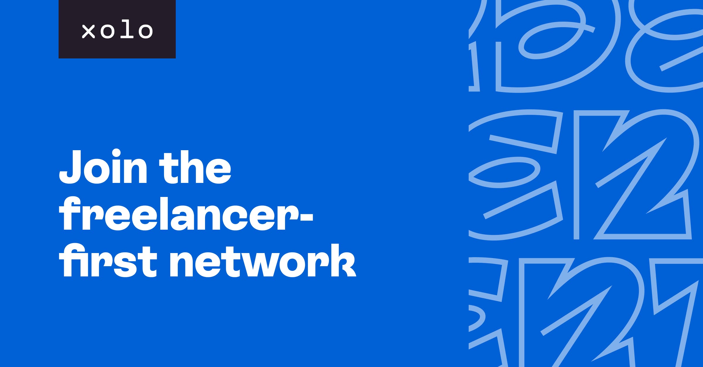 The network for freelance talent | Xolo